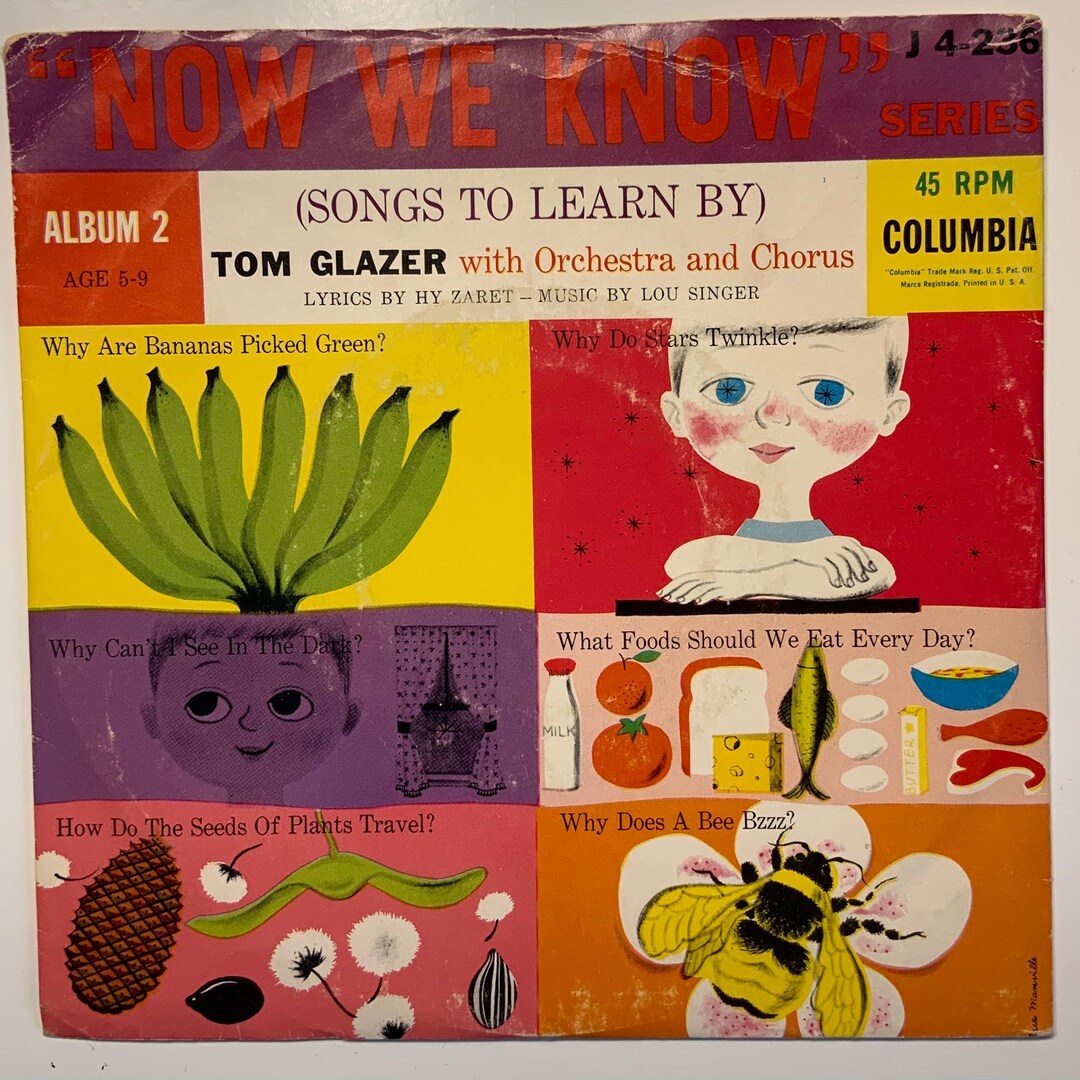 Now We Know Album 2 Songs to Learn by Tom Glazer With Orchestra and ...