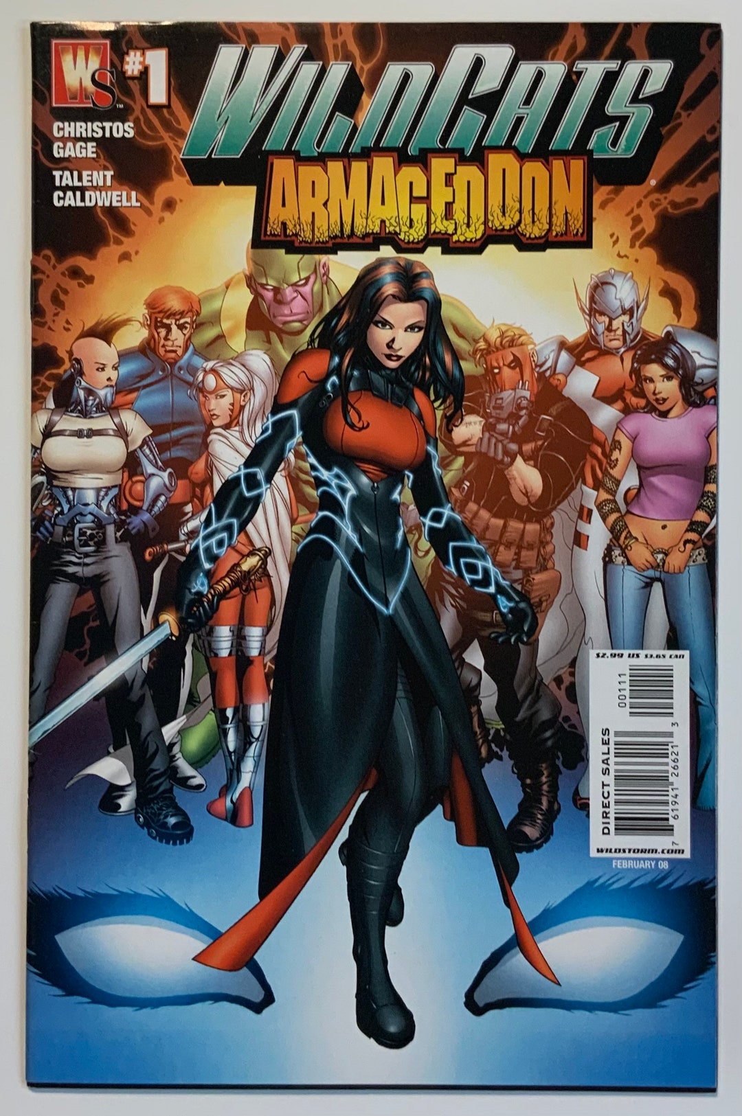 Wild Storm Comics Wild Cats Armageddon Issue #1 February 2008 - Etsy