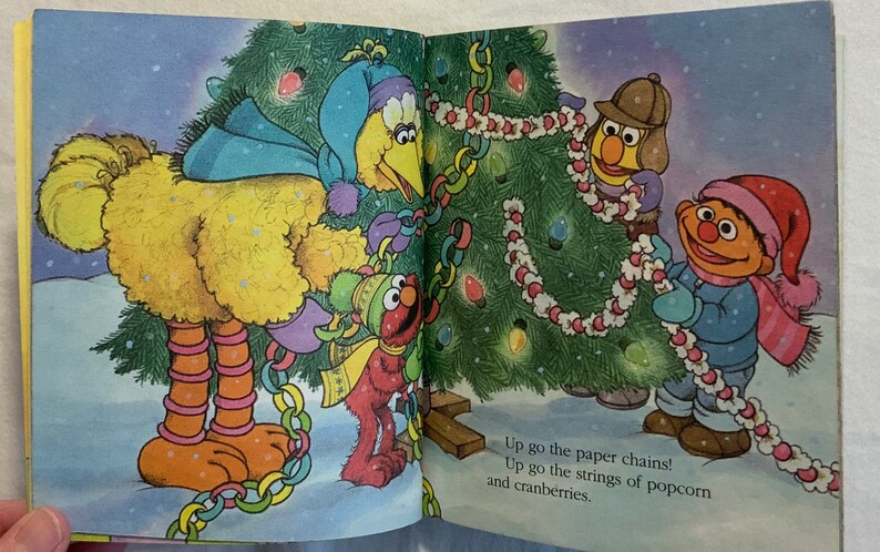 Sesame Street Its Christmas by Liza Alexander and Illustrated - Etsy