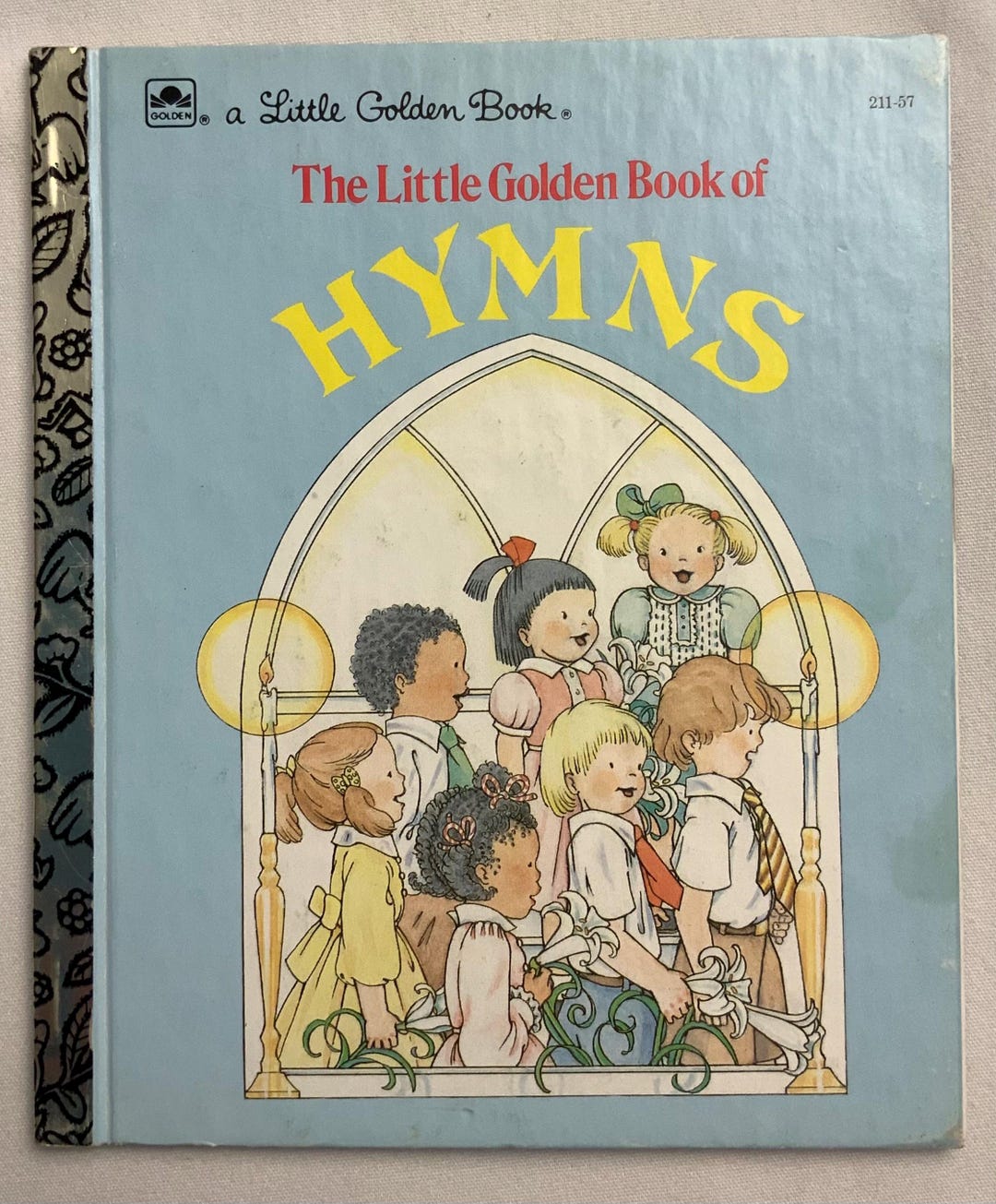 The Little Golden Book of Hymns Compiled by Elsa Jane Werner and E.D ...