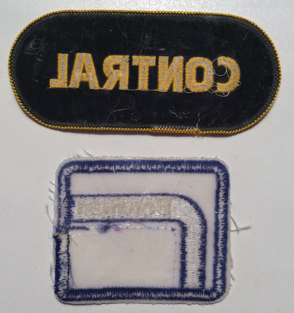 Contral and Bowman Vintage Logo Emblem Patches Circa | Etsy