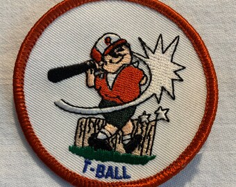 American Flag Baseball Patch - Etsy