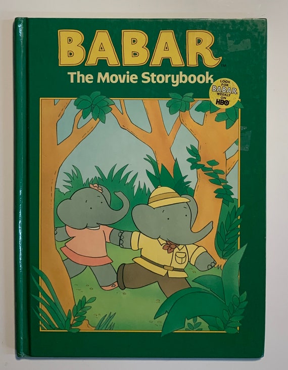 Babar the Movie Storybook Storybook Adaptation by Cathy East - Etsy