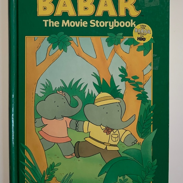 Babar Vintage Book - Etsy
