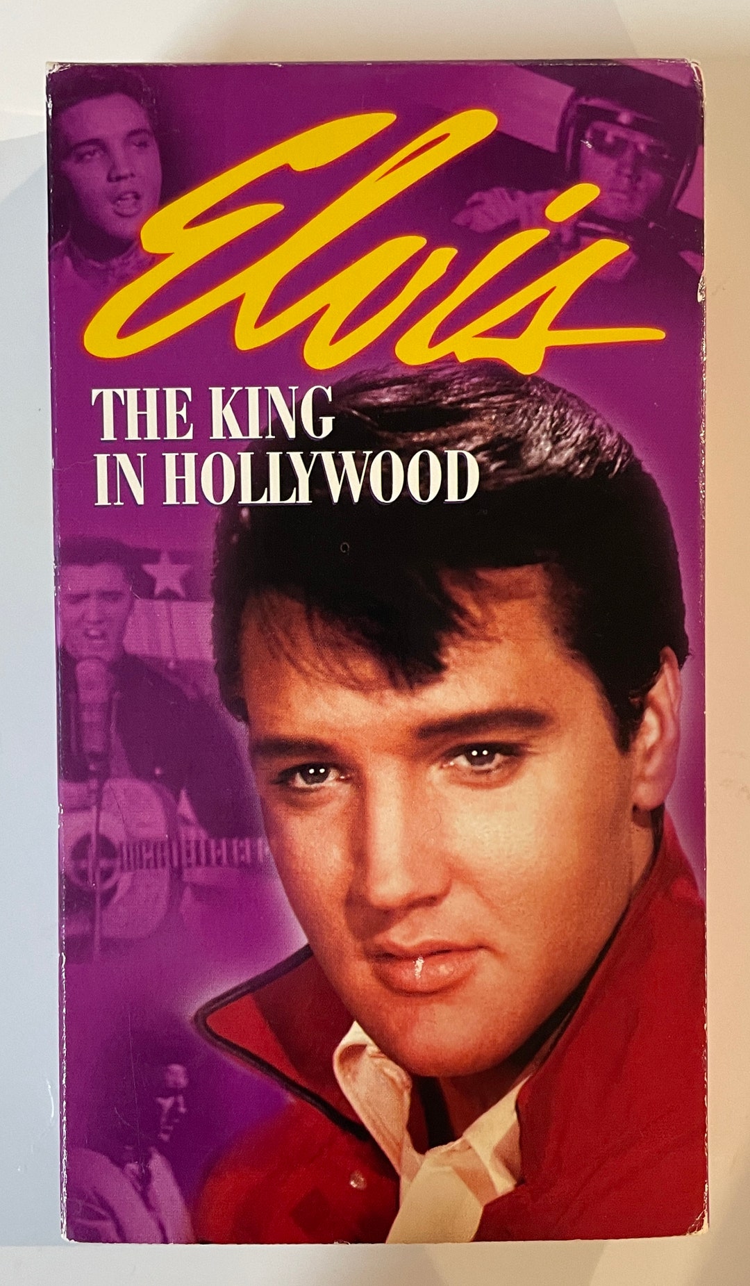 Elvis the King in Hollywood Vintage VHS Video Front Row Entertainment ...