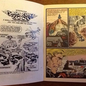 Bushwhacked by the Battle Van Flash Force 2000 DC Comics 1984 - Etsy