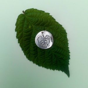 Silver Ogham Pendant, Coll, Hazel, Celtic Pendant, August September ...