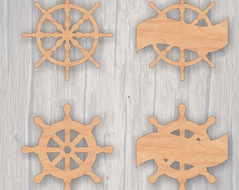 Wood ship wheel | Etsy
