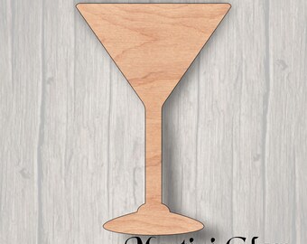 Martini Glass Cutout - Etsy