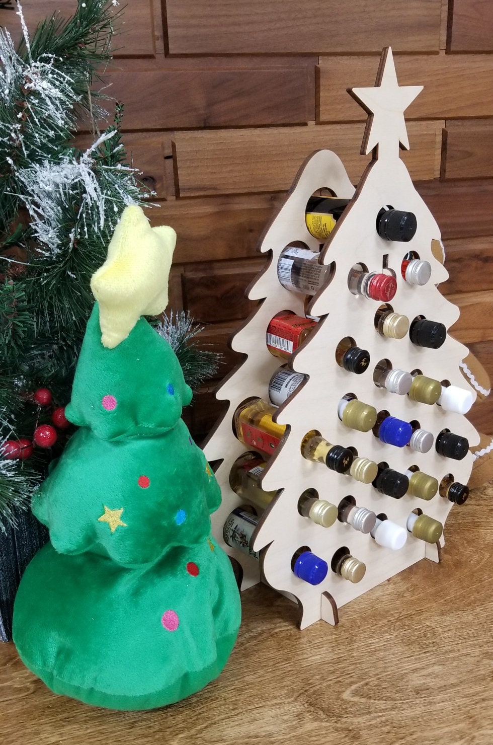 Tipsy Tree Shooter Bottle Advent Calendar - Etsy