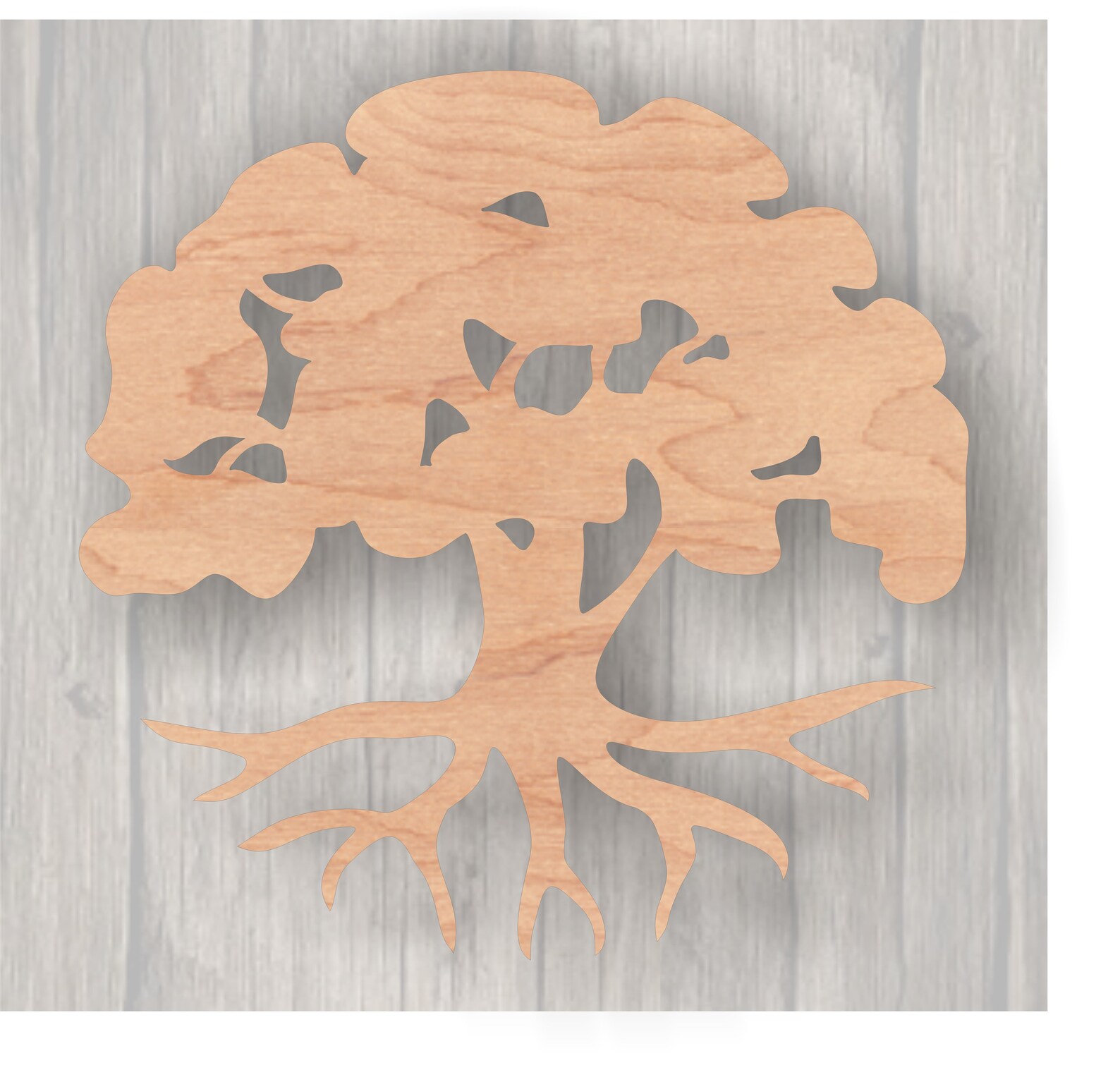Tree of Life.Unfinished wood cutout. Wood cutout. Laser | Etsy