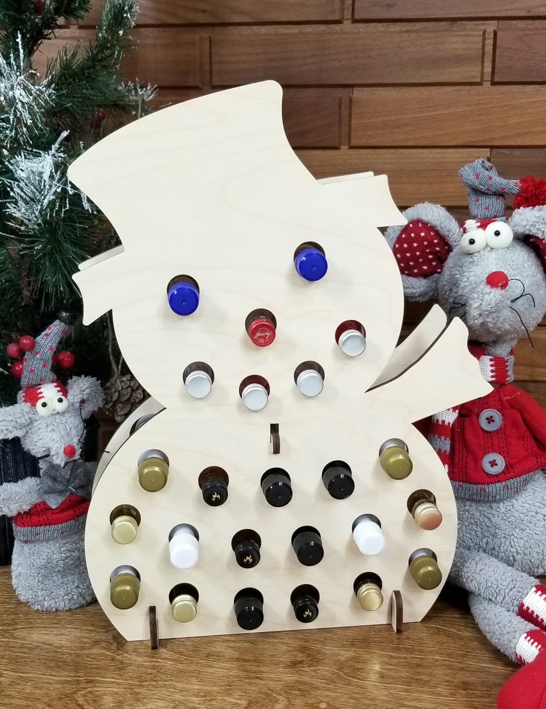Buzz the Snowman Shooter Bottle Advent Calendar - Etsy
