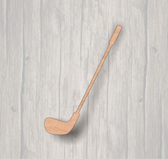 Golf Club. Unfinished Wood Cutout. Wood Cutout. Laser Cutout. | Etsy