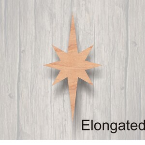 Star. Unfinished Wood Cutout. Wood Cutout. Laser Cutout. Wood Sign ...