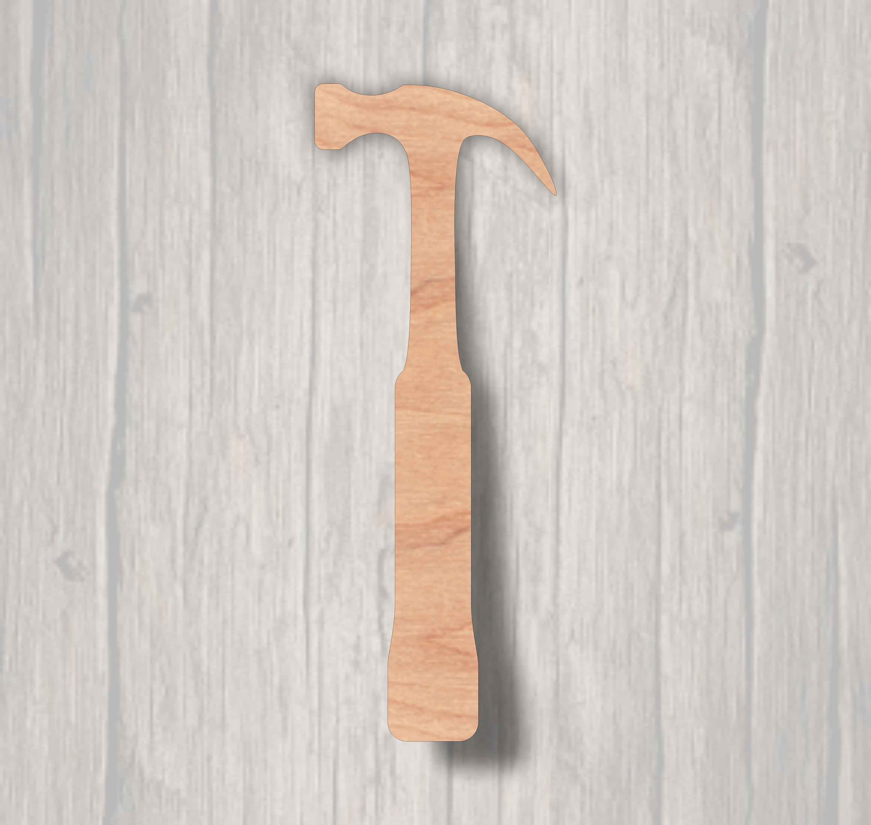 Hammer. Unfinished Wood Cutout. Wood Cutout. Laser Cutout. | Etsy