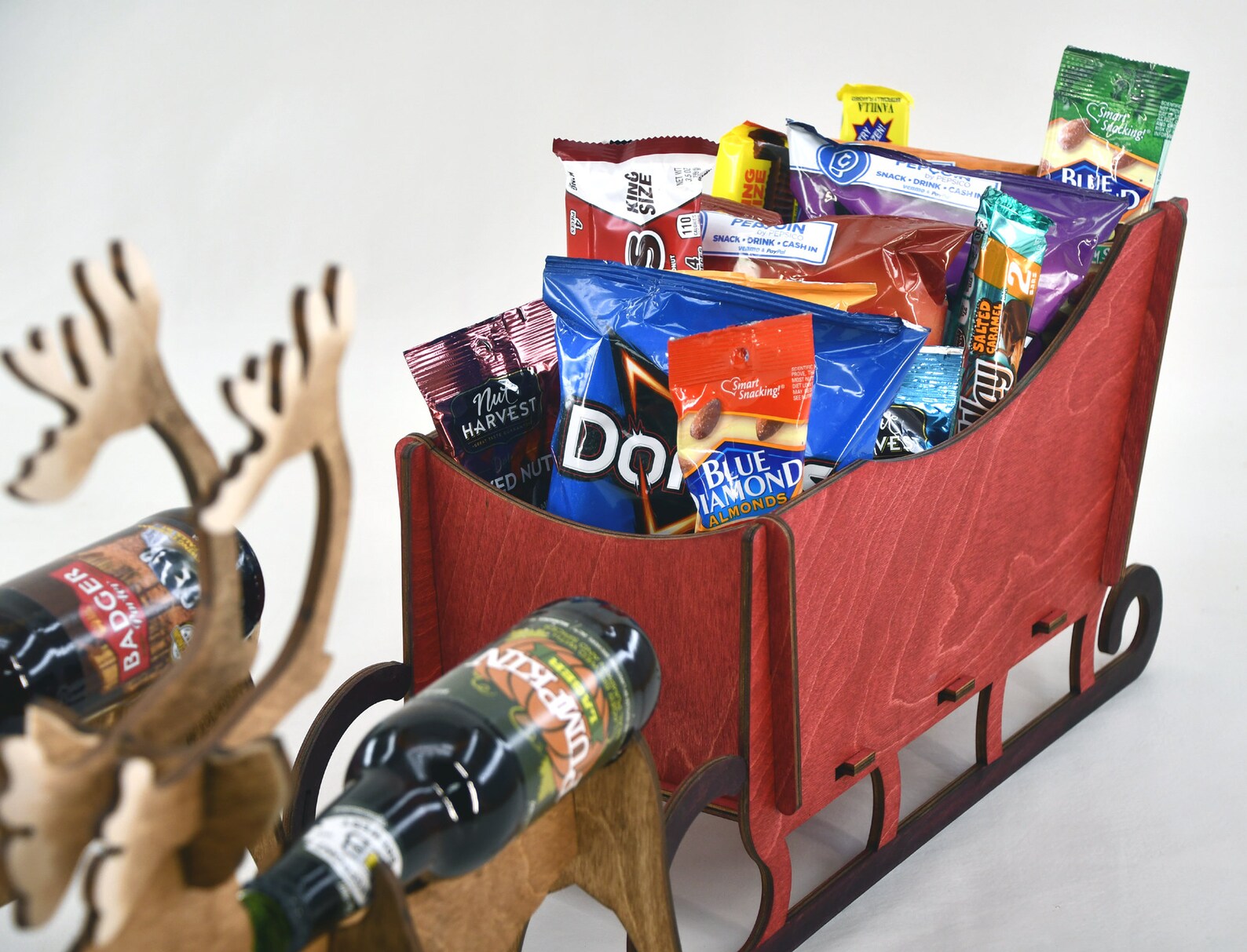 Reinbeer Wood Beer Bottle Display Home Decor Beer Gift - Etsy