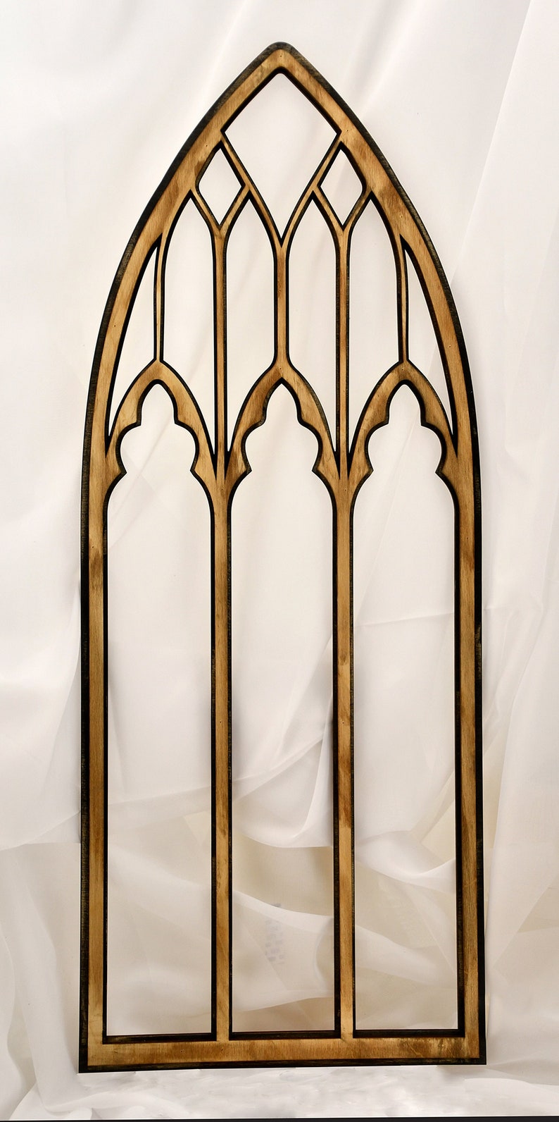 Cathedral Windows, Church Windows, Vintage-look Wood Window Frames ...