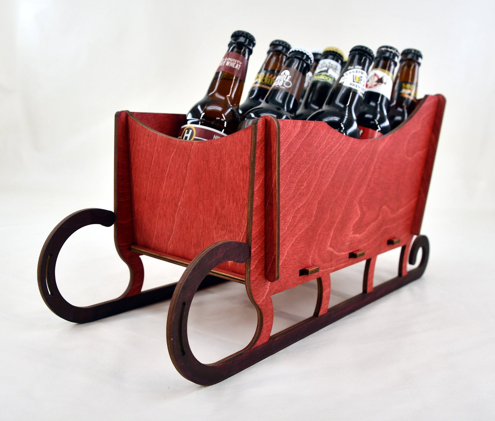 Reinbeer Wood Beer Bottle Display Home Decor Beer Gift - Etsy