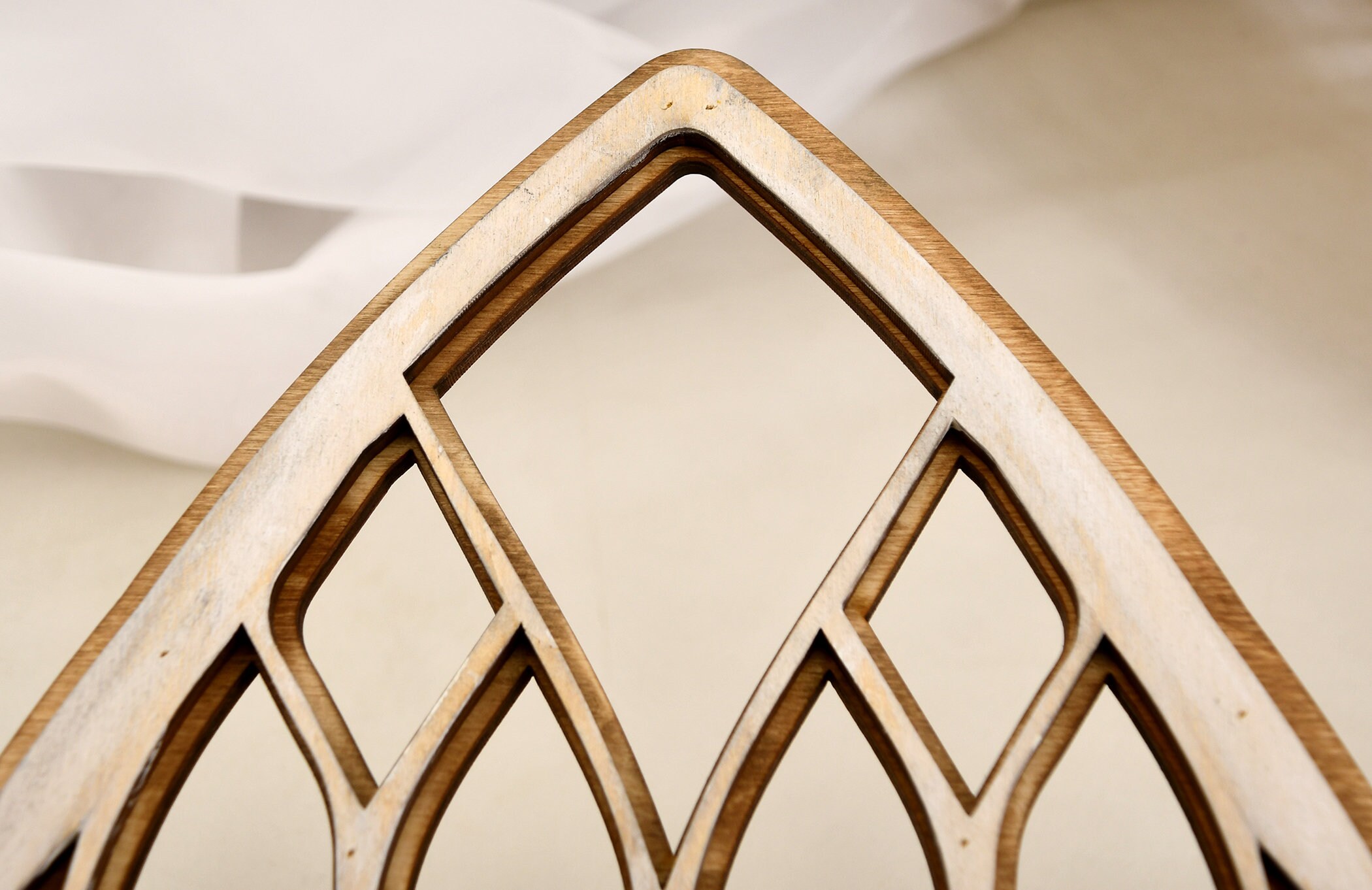 Cathedral Windows Church Windows Vintage-look Wood Window - Etsy UK