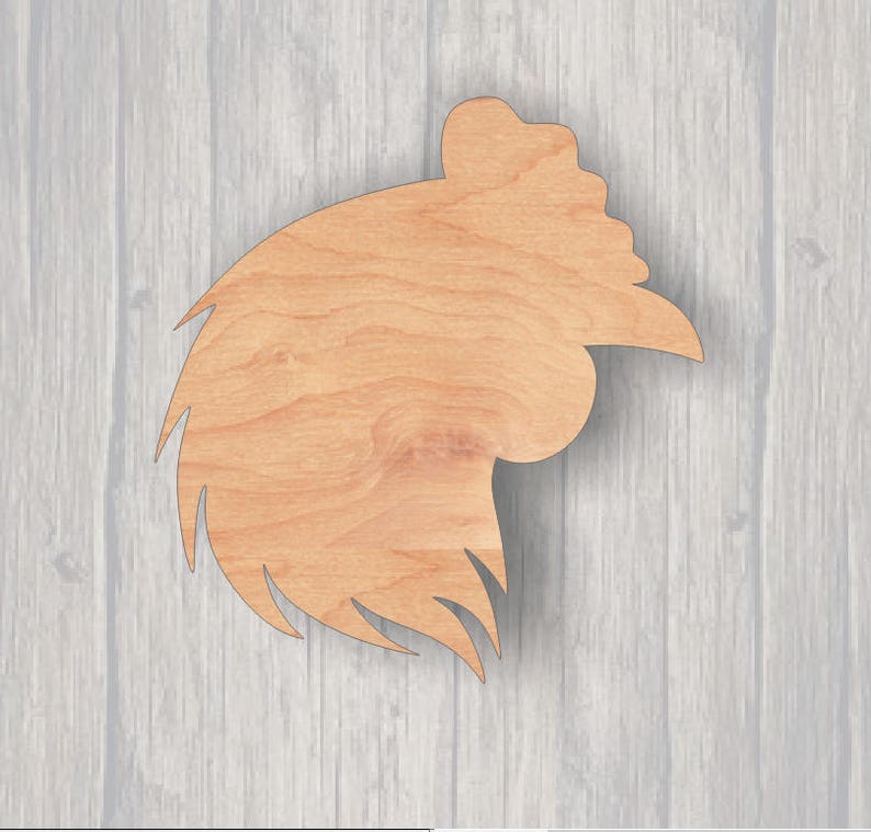 Farm Animal Faces. Unfinished Wood Cutout. Wood Cutout. Laser - Etsy