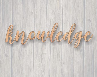 Script Cutout Sign | Etsy