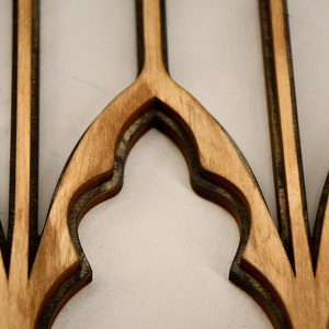 Cathedral Windows, Church Windows, Vintage-look Wood Window Frames ...