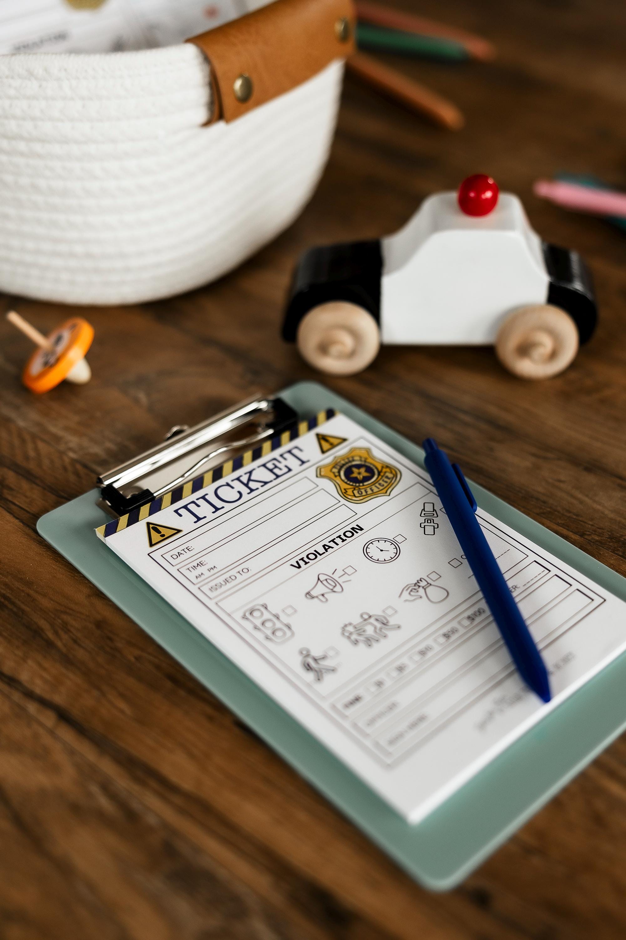 Kids Pretend Play Notepads: 8 Creative Themes - Ticket, Report Card ...