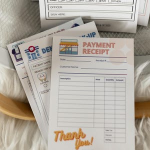 Pretend Play Store Receipt Notepad: Kids Cashier Role Play Set - Etsy
