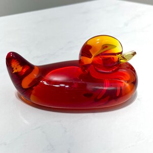 Vintage Viking Glass Animal Figurines: Mid-century Modern Decor - Etsy