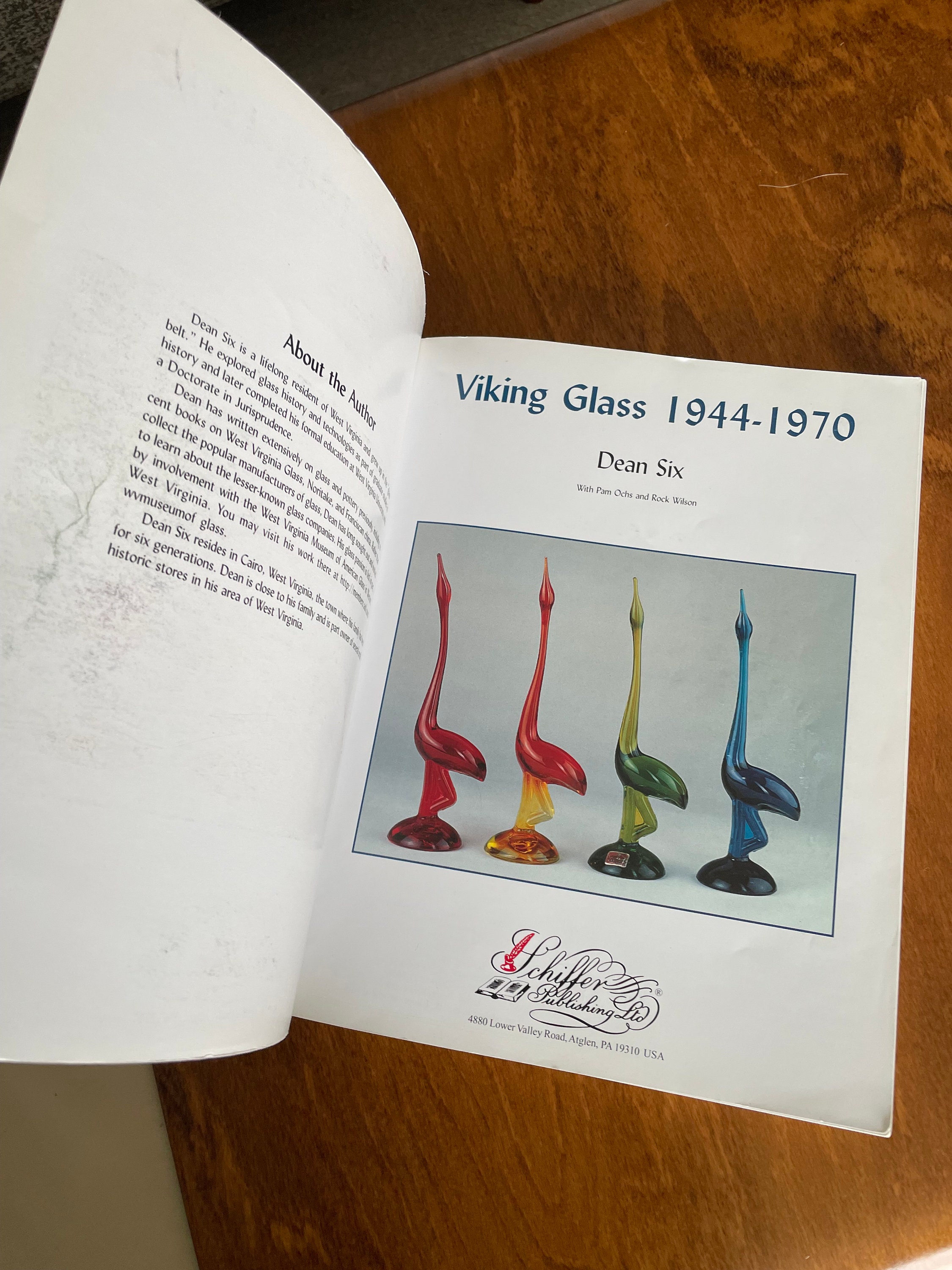 Viking Glass 2003 by Dean Six//schiffer Publishing Viking Glass Book ...