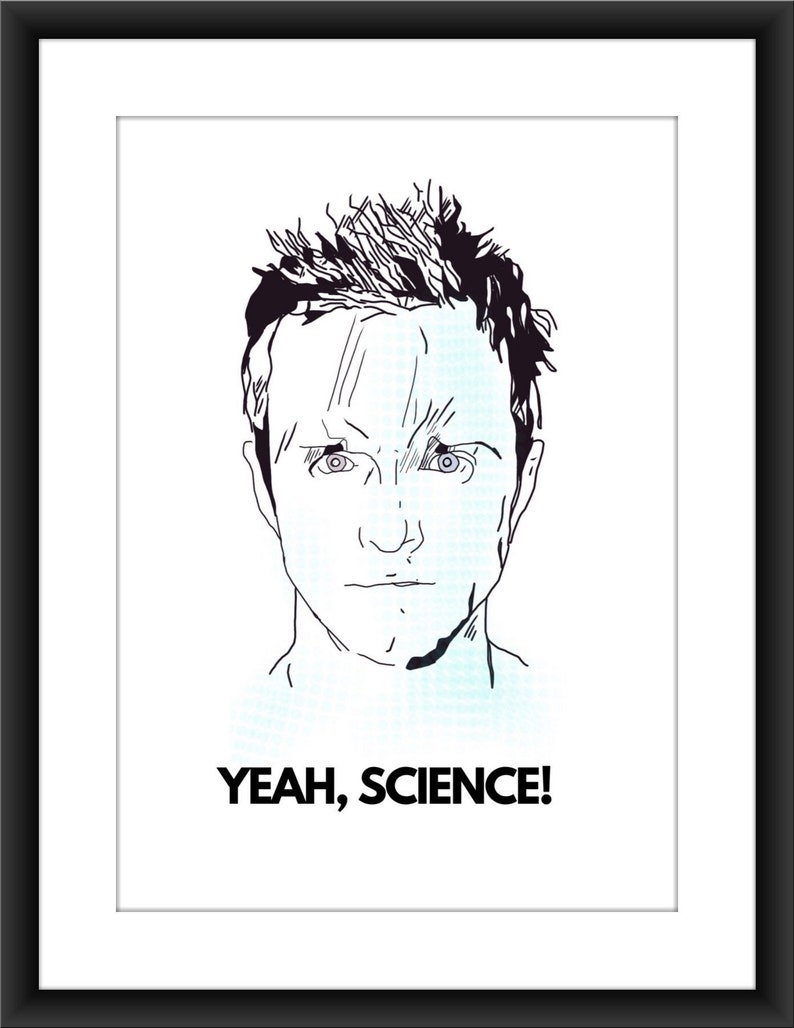 Breaking Bad Jesse Pinkman Yeah Science Quote A4 Poster - Etsy Australia