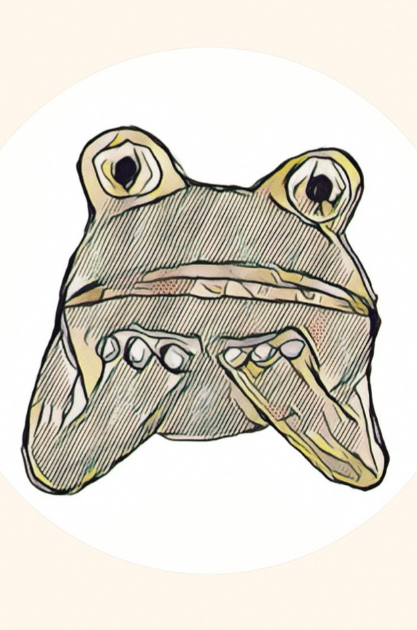 Derek Ricky Gervais Frog