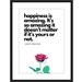 Ricky Gervais After Life Quote Happiness, Love, A4 Print, Poster ...