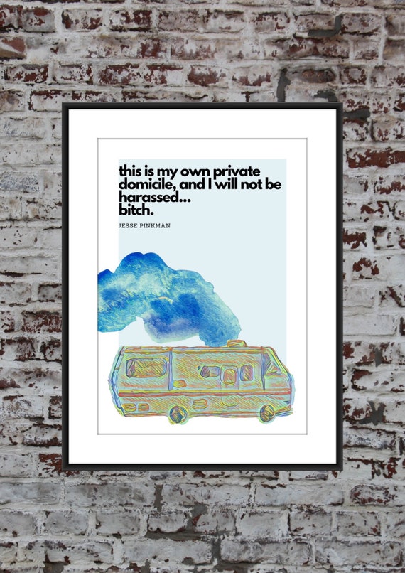 Breaking Bad Rv Poster