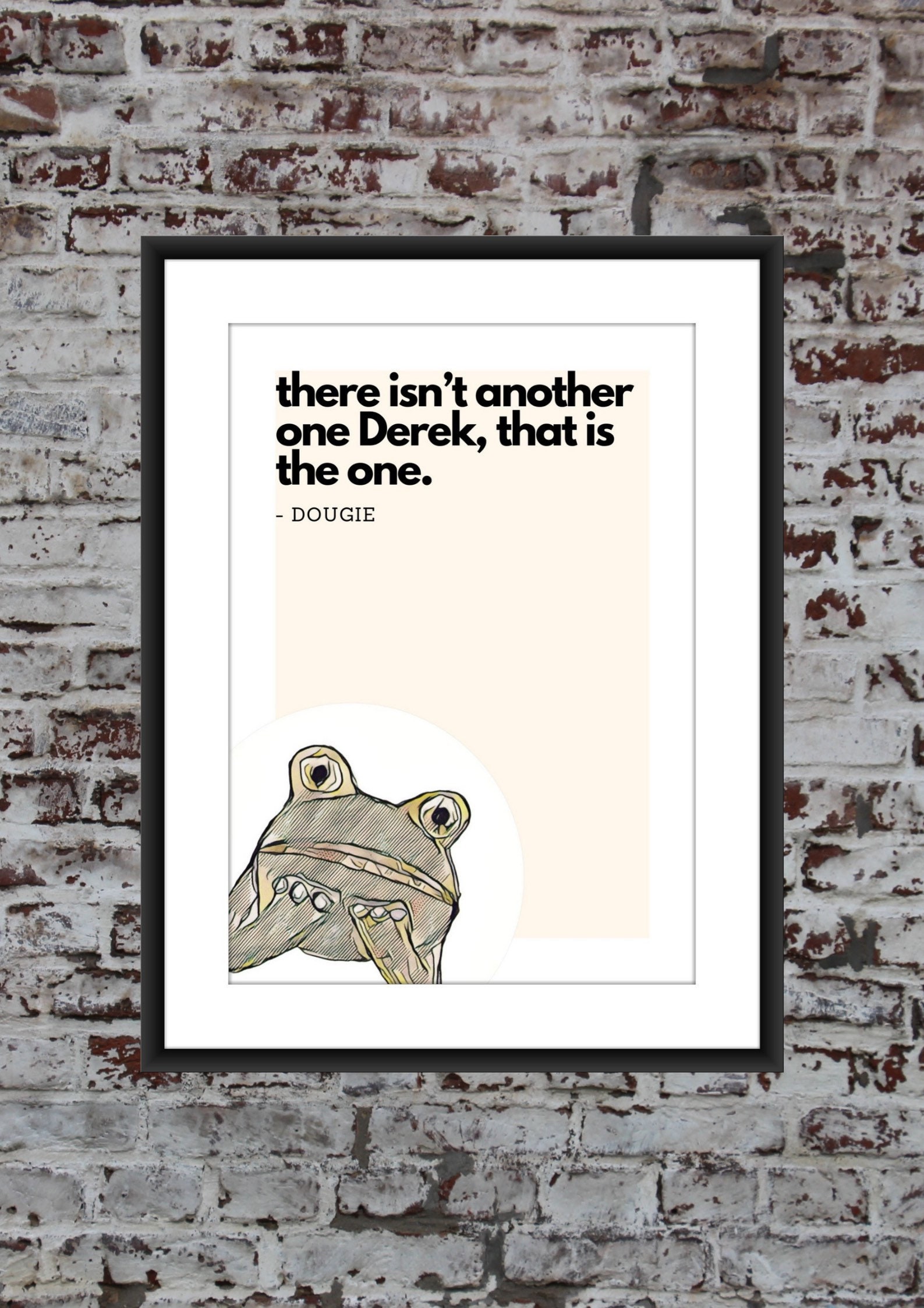 Derek Ricky Gervais Frog