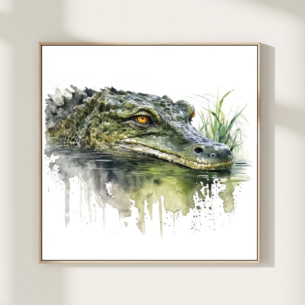 Alligator Art - Etsy