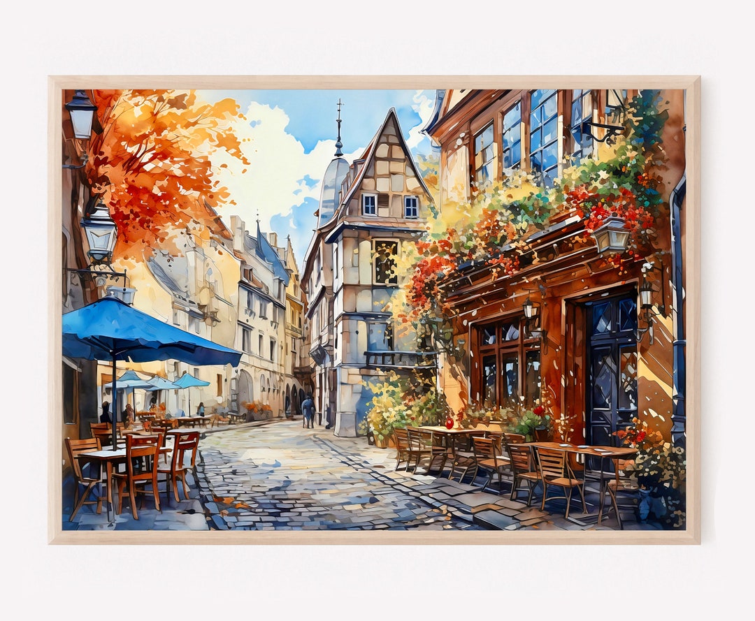 Retro Vienna Travel Poster, Vintage City Art, Travel Print, Europe ...