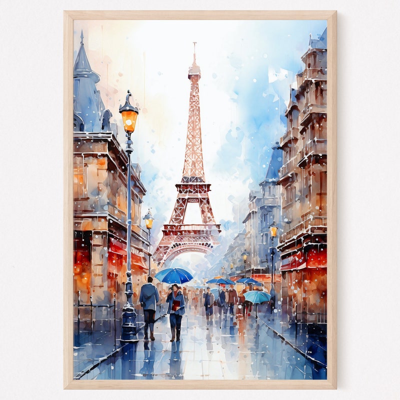 Paris Poster - Etsy