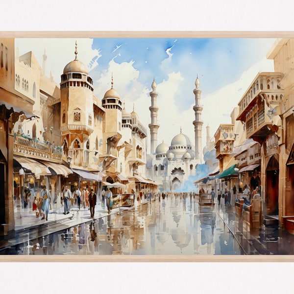 Dubai Painting - Etsy