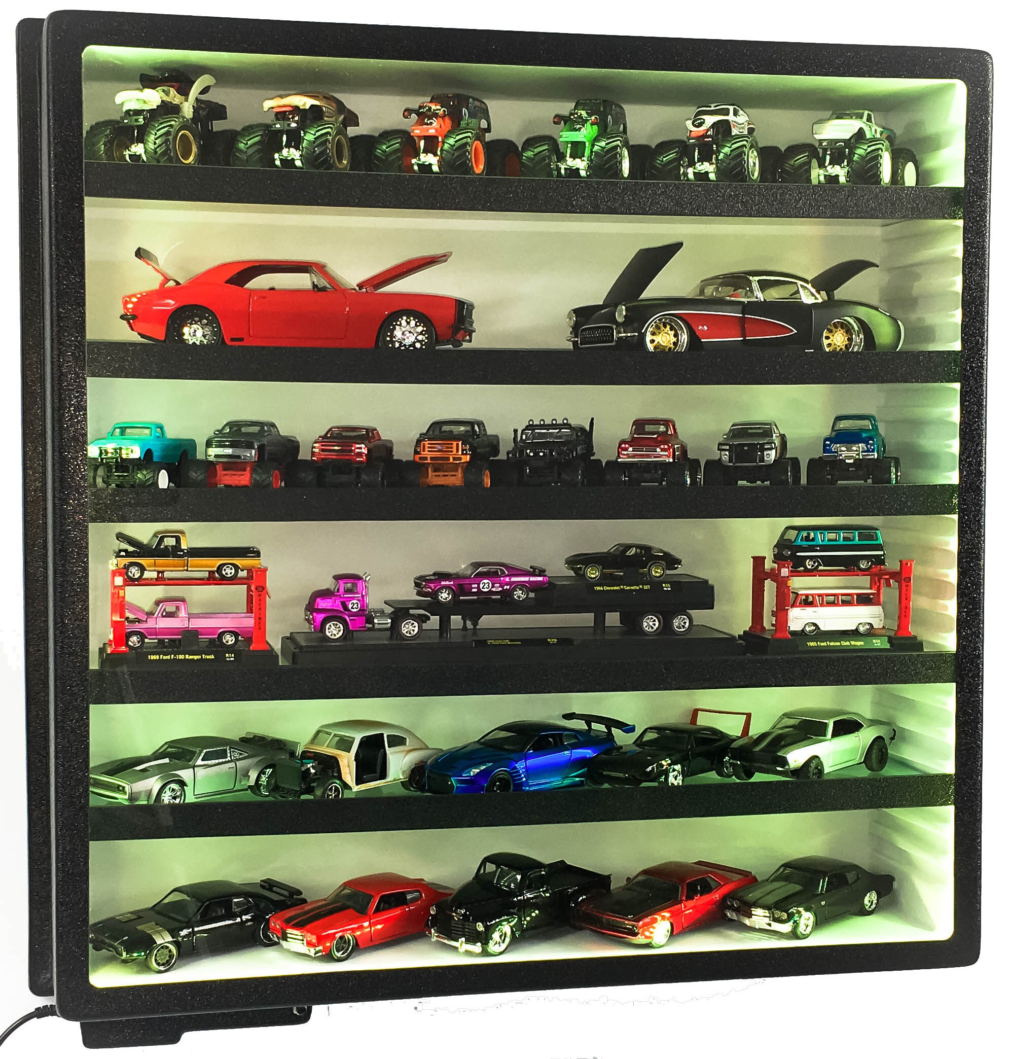 Pop Vinyl/action Figure/die Cast Car, Collectible Display Case With ...