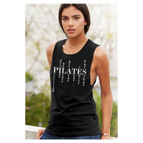 Pilates Shirt. Pilates Top. Exercise Shirt. Workout Top. | Etsy