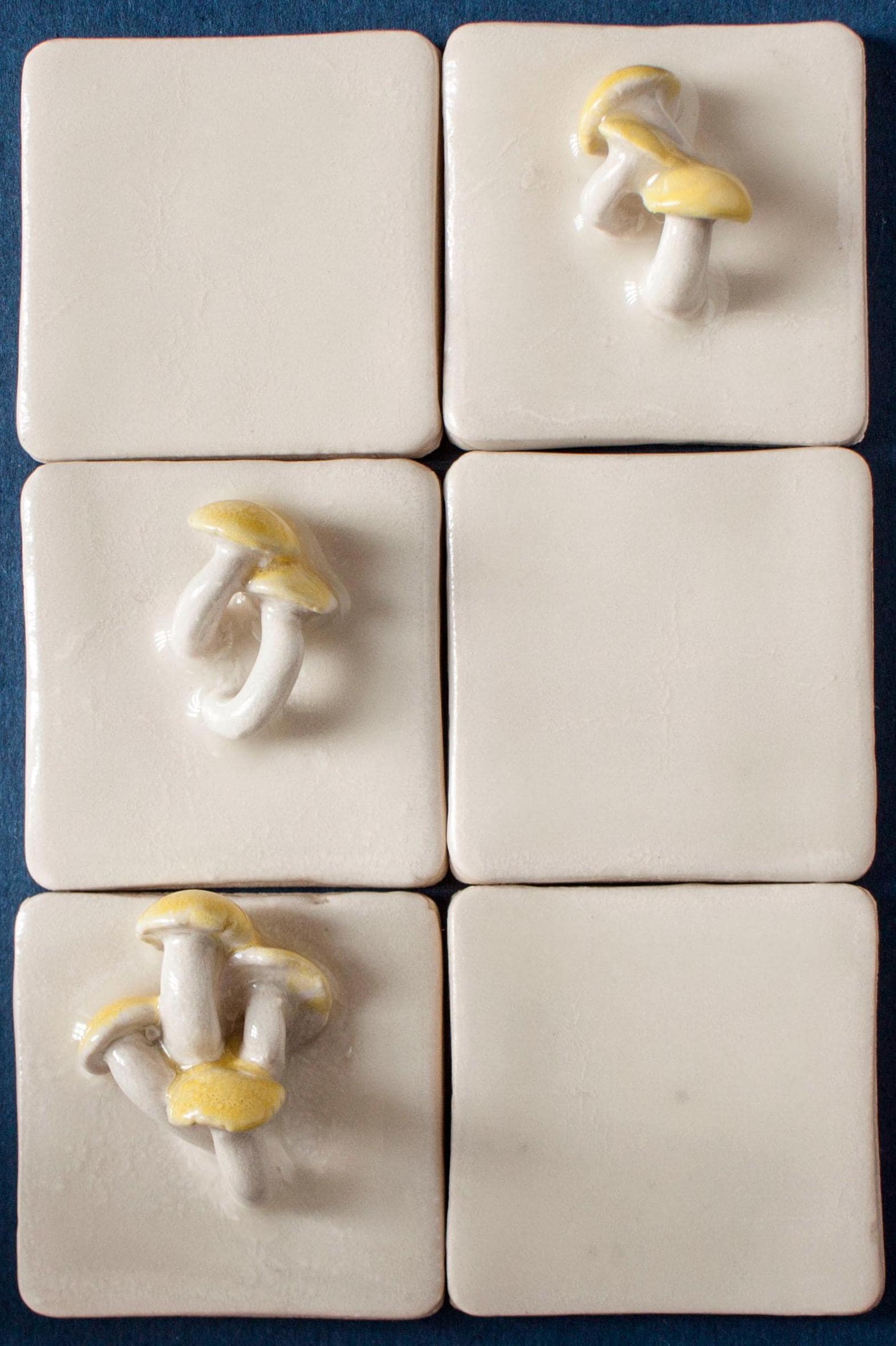 Mushroom Tiles - Mini Tile Set - Choice of Colors and Quantities ...