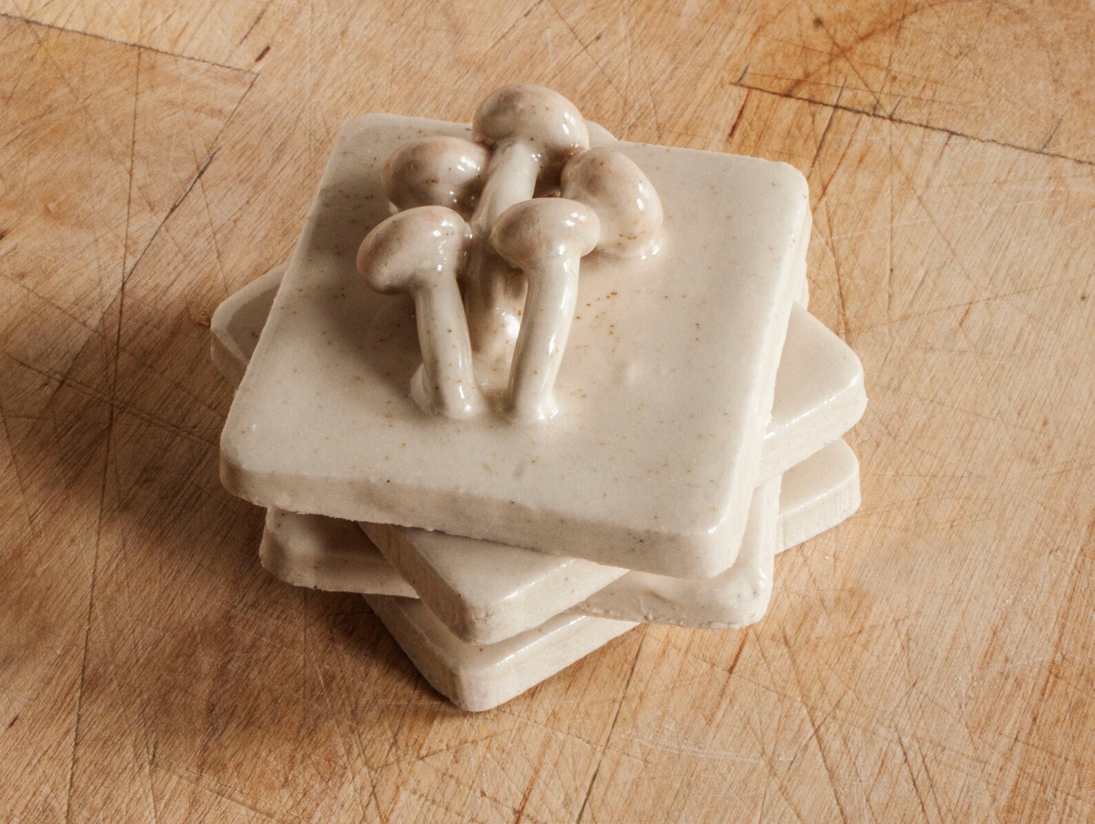 Mushroom Tiles Mini Tile Set Choice of Colors Available - Etsy