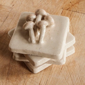 Mushroom Tiles Mini Tile Set Choice of Colors Available - Etsy