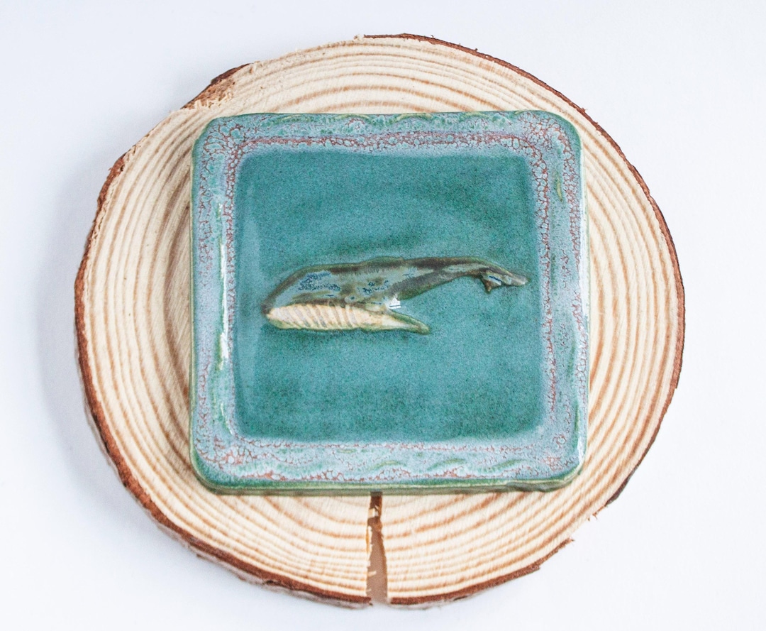 Decorative Humpback Whale Tile - Etsy