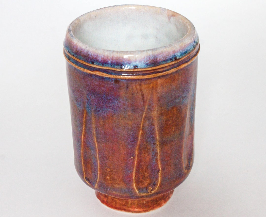 Ceramic Beaker - Rustic Drinking Vessel 400ml / 13.5 Fl Oz - Etsy