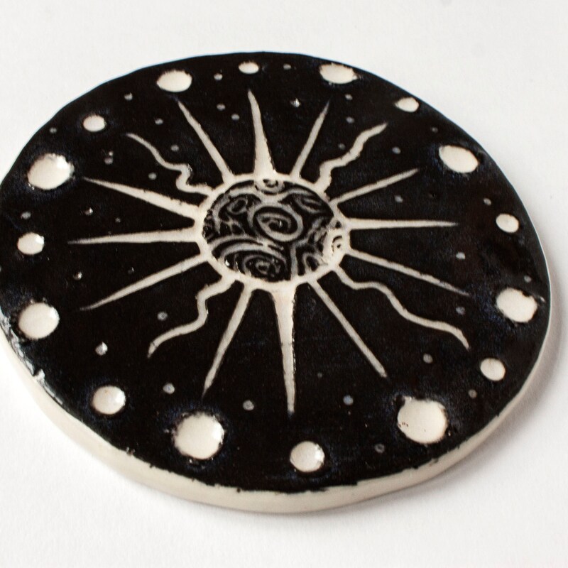 Sgraffito Tile - Etsy