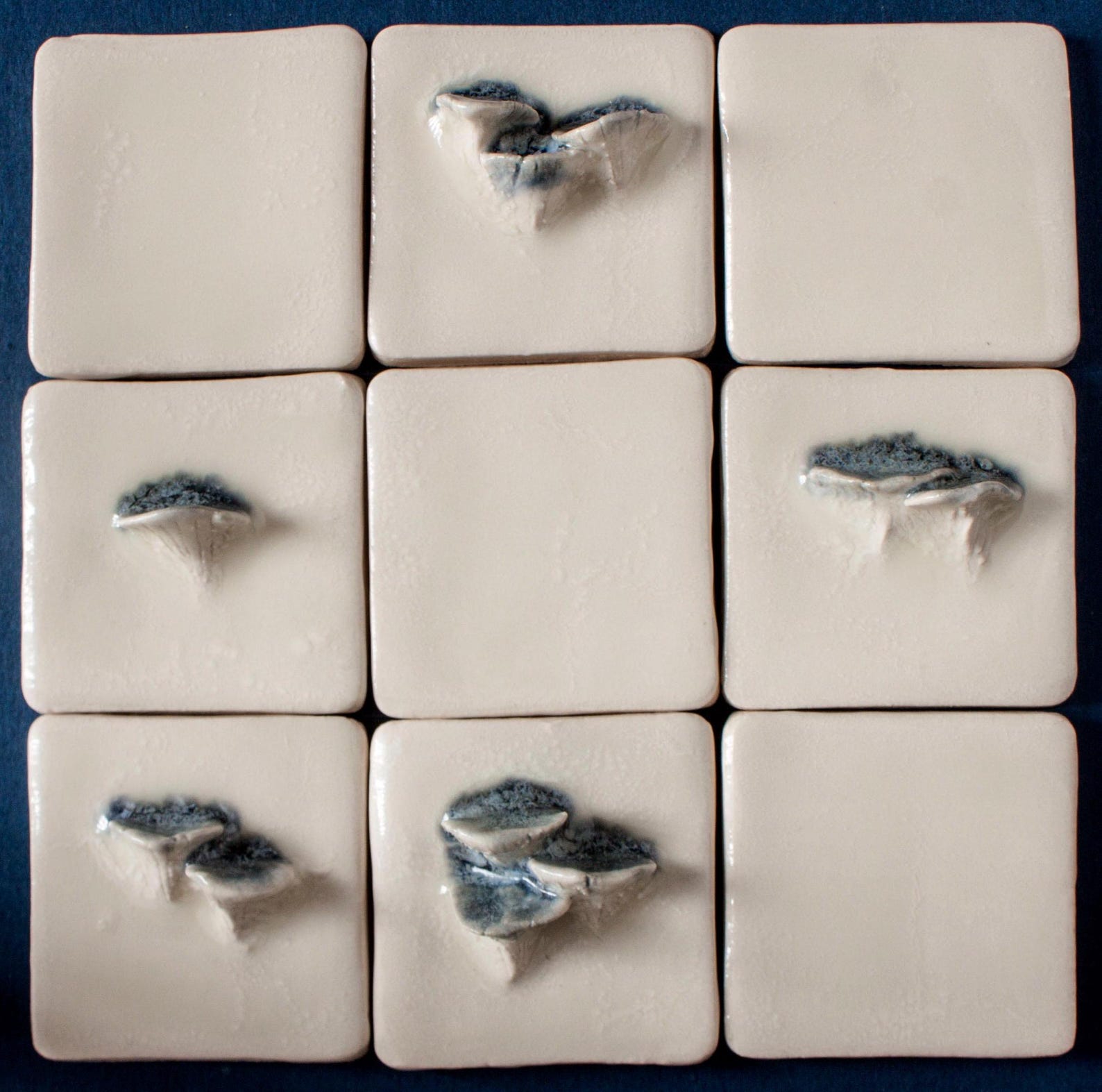 Mushroom Tiles - Mini Tile Set - Choice of Colors and Quantities ...