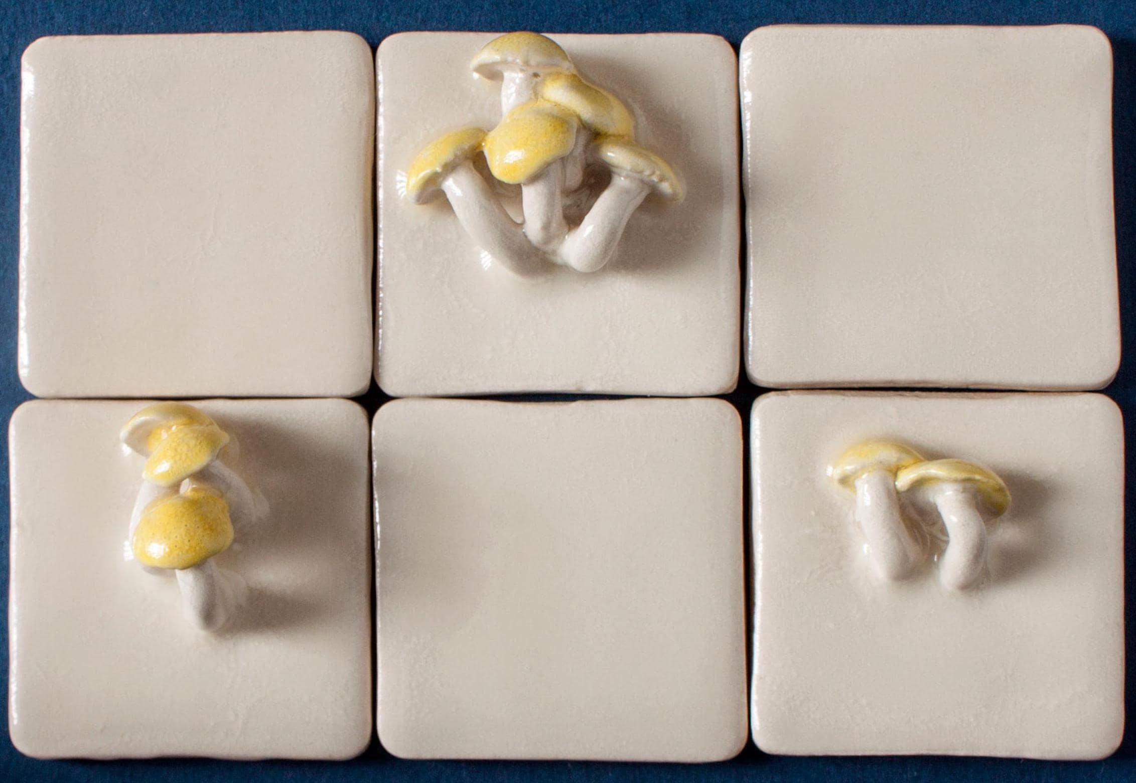 Mushroom Tiles - Mini Tile Set - Choice of Colors and Quantities ...