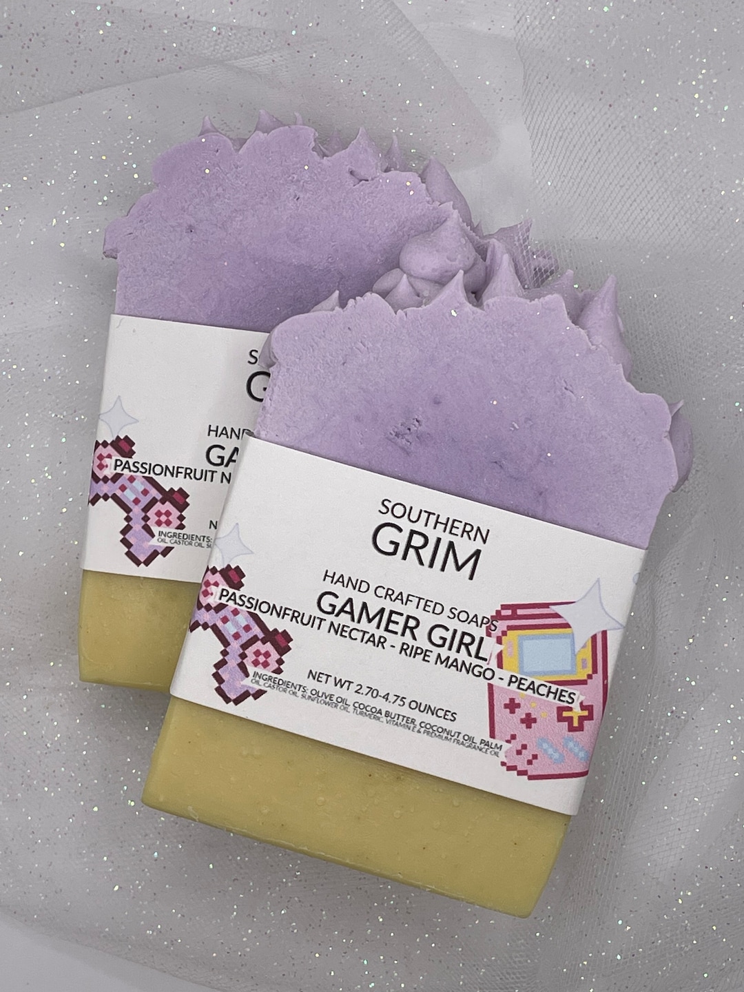 Gamer Girl Bar Soap | Passionfruit Nectar, Ripe Mango, Peaches | Video ...